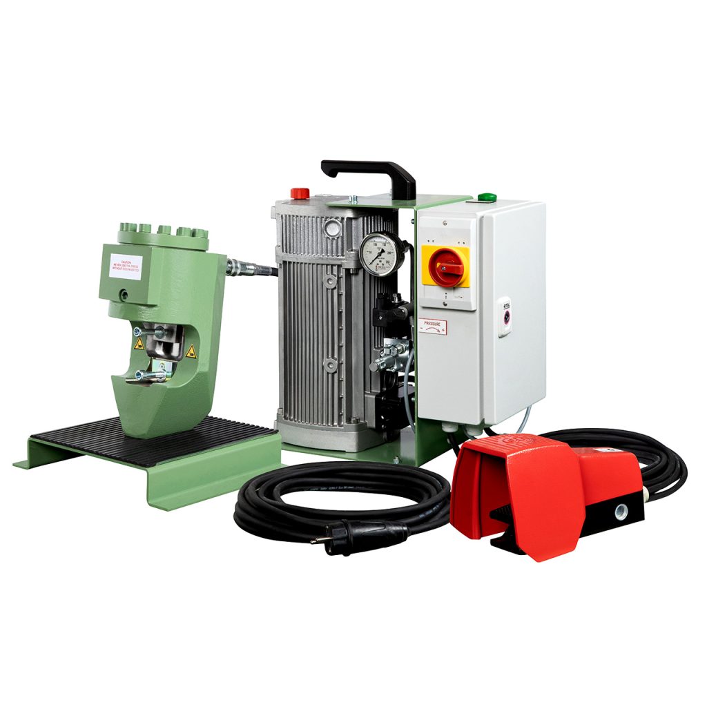 25t Electro-Hydraulic Swaging Press | SAHM SPLICE