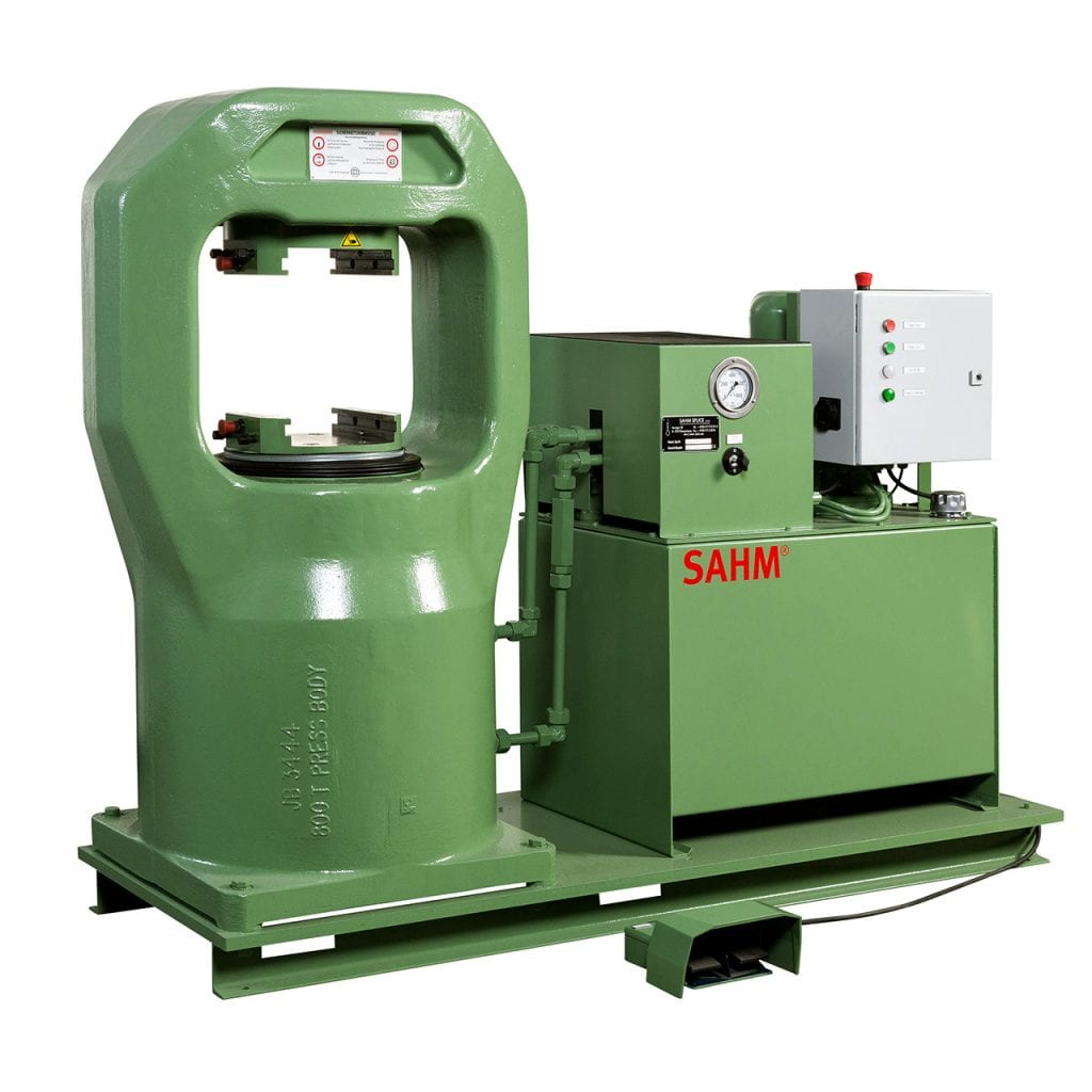 1250t Swaging Press | SAHM SPLICE