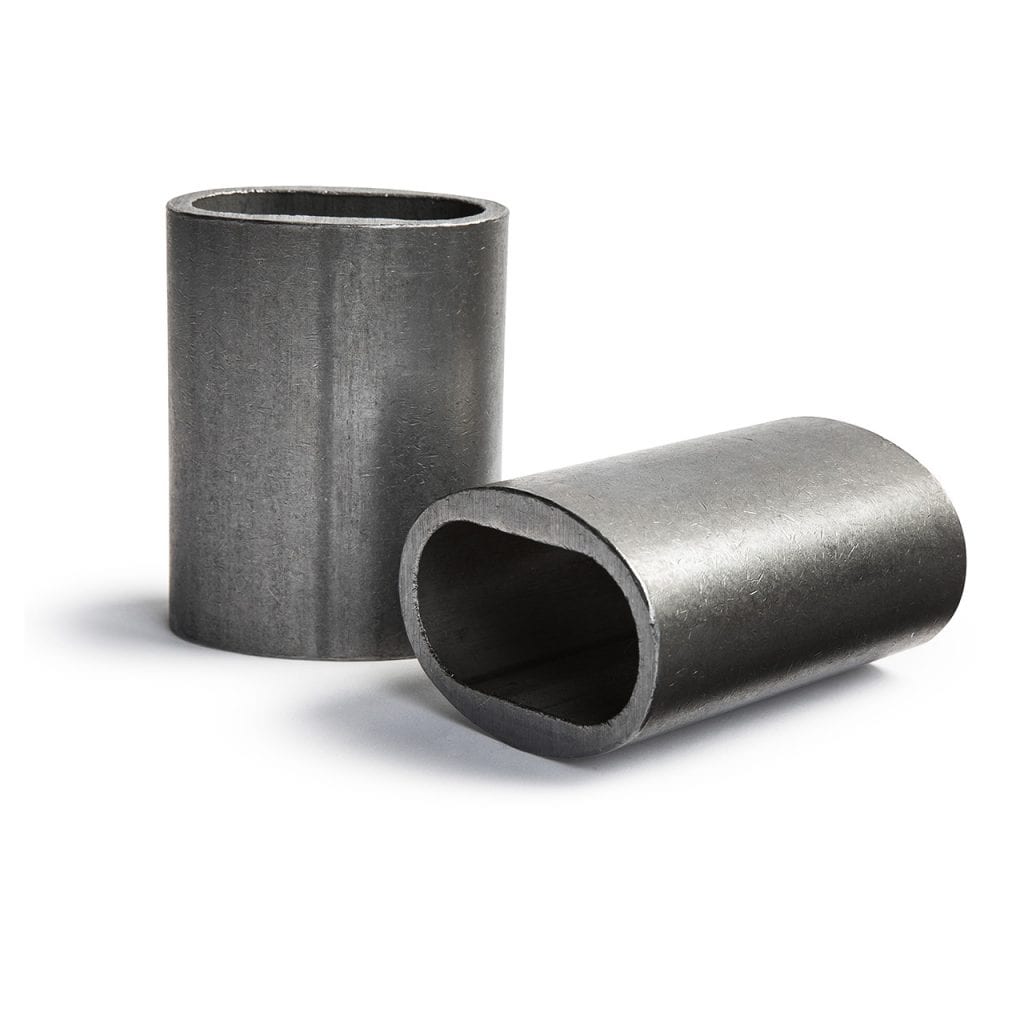 Steel Flemish Eye Ferrules | SAHM SPLICE